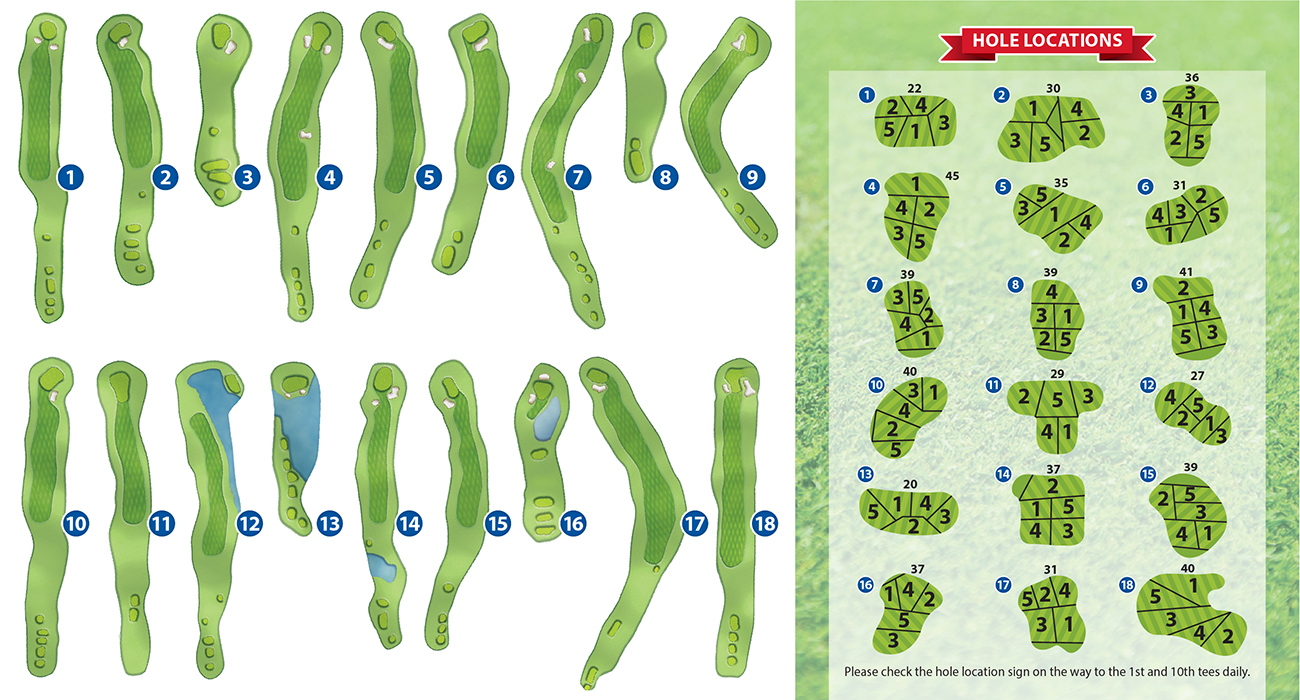 Scorecard - UGA Golf Course